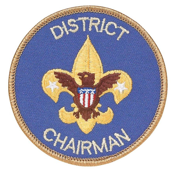 District Chairman Position Patch – Adventure West Council